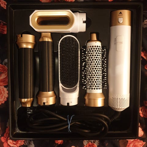 TPS-1 Hot Air Styler 5-i-1 hårstyler sett / hårføner | FINN-torget
