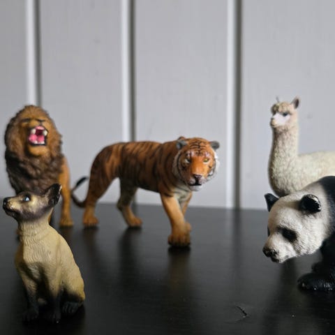 Samling av mange dyr. Mest Papo. | FINN-torget