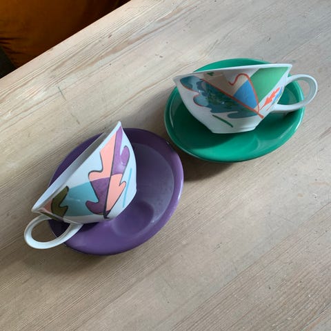 Figgjo Blå Marie kopper | FINN-torget