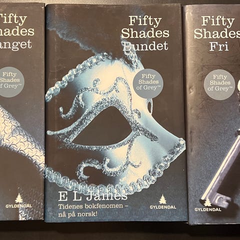 E L James Fifty Shades of Grey Bokserie | FINN-torget