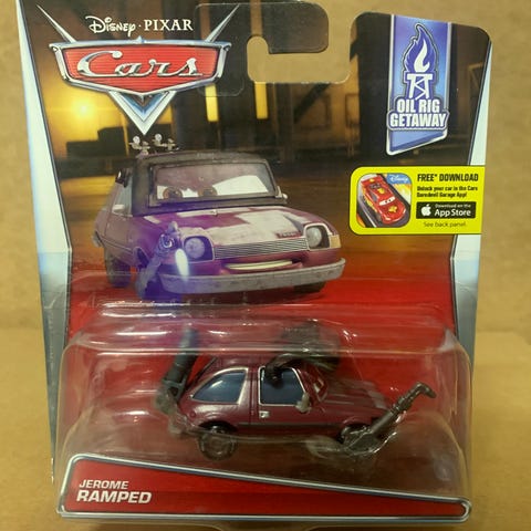 Disney Pixar Cars, Grem & Damaged Rod Torque Redline, Exclusive, 2010 ...