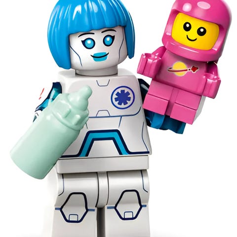 LEGO Nurse Android | CMF Series 26 (col26-6) | FINN-torget