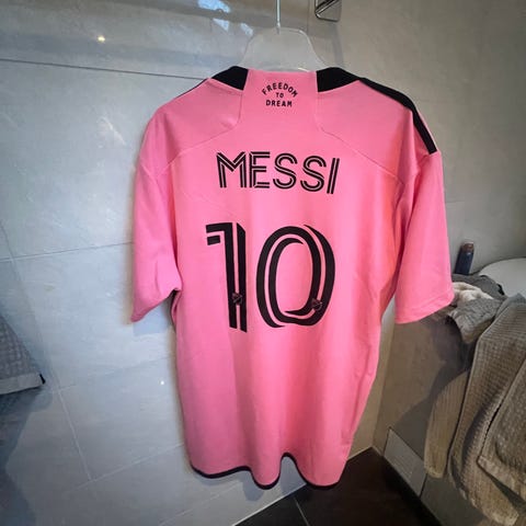 Adidas Messi Inter Miami CF Fotballdrakt Rosa S | FINN-torget