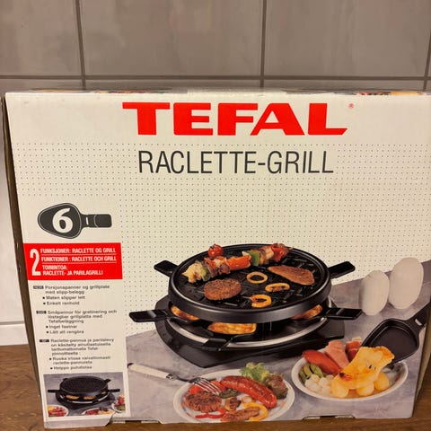Raclette grill for 8 personer ubrukt | FINN-torget