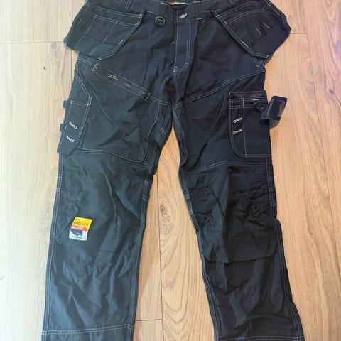 Snickers Workwear 6142 Arbeidsbukse Svart Str 50 | FINN-torget