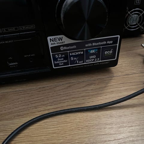 Denon AVC-X3700H hjemmekinoforsterker svart | FINN-torget