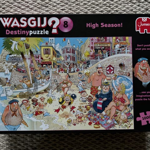 Jumbo Wasgij 7 Destiny Puzzle Retro puslespill 1000 brikker | FINN-torget