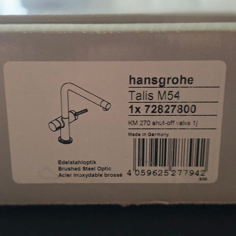 Primy Steel Curve Sand D kjøkkenarmatur i rustfritt stål | FINN-torget