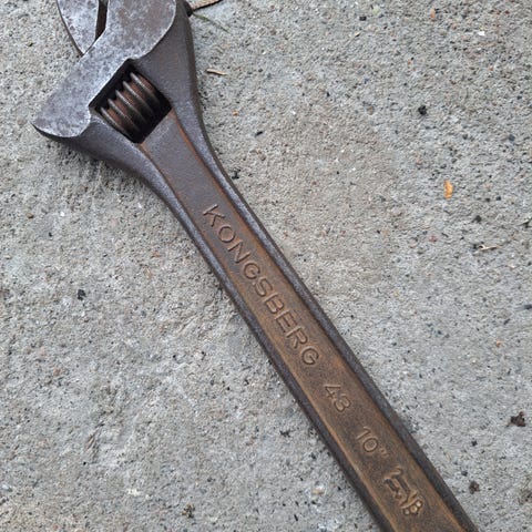 Verktøy, Kongsberg 18" Skiftenøkkel | FINN-torget