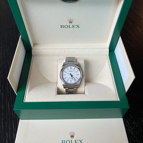 Rolex OP "Grape" 114300 - 39mm - Norsk AD - 2018 | FINN-torget