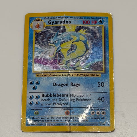 Pokemon kort base set - Gyarados, Nidoking, Mewtwo | FINN-torget