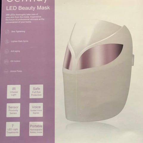 Dp Dermaceuticals LED Ansiktsmaske Rød Lys Terapi | FINN-torget