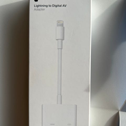 Apple Digital AV 30-Pin To HDMI Adapter | FINN-torget