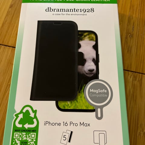 Iphone 16 pro max lommebokdeksel - brunt | FINN-torget