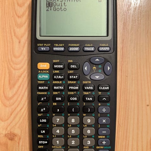 Texas Instruments TI-83 Kalkulator | FINN-torget