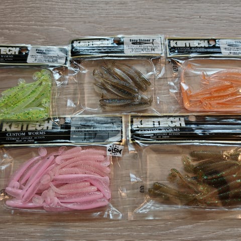 Keitech softbait abbor gjedde ferskvannsfiske gjeddefiske ørret | FINN ...