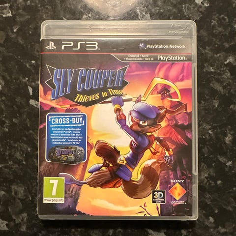 Sly Cooper Thieves in Time PS3 | FINN-torget