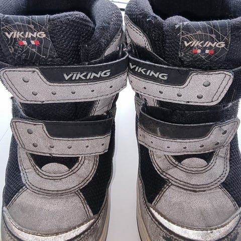 Viking Barnesko Gutt Størrelse 29 Svart og Grå | FINN-torget