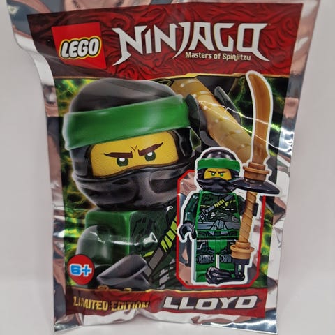 LEGO Ninjago 892172 Lloyd med sverd og skjold | FINN-torget