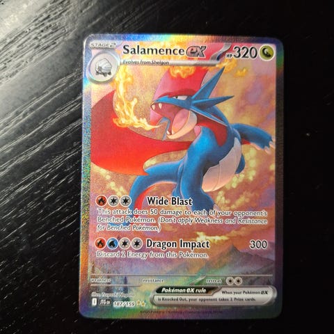 Salamence ex #187 Pokemon Journey Together | FINN-torget