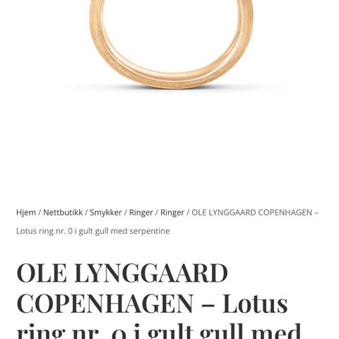 Ole Lynggaard stor hjertering | FINN-torget