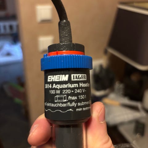 Hydor 300w varmeelement for akvarium og annet. | FINN-torget