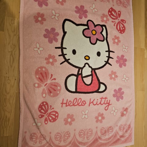 Mykt ullpledd til baby - blått, 140 × 90 cm | FINN-torget