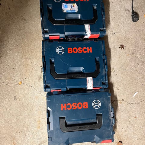 Bosch Sortimo L-BOXX verktøykasse blå | FINN-torget