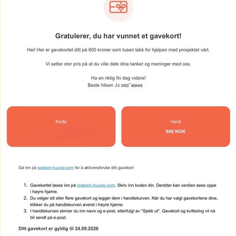 Gogift Supergavekort med -10% | FINN-torget