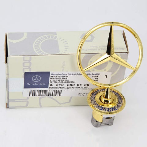Ny Mercedes-Benz stjerne panserstjerne A2108800186 logo emblem | FINN ...