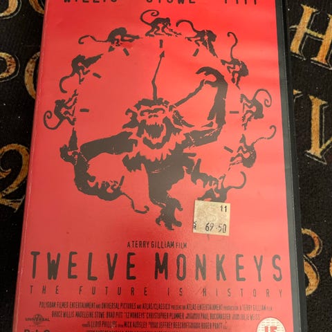 Universal 12 Monkeys VHS Film | FINN-torget