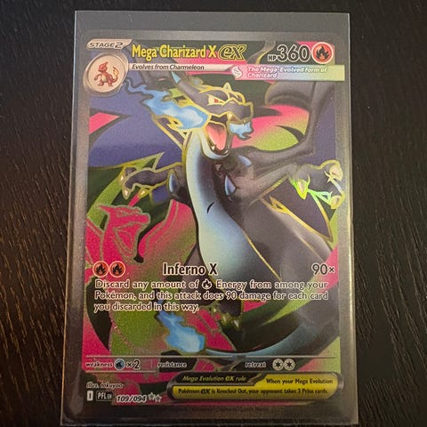 Mega Charizard X Ex #13 - Pokemon Phantasmal Flames | FINN-torget