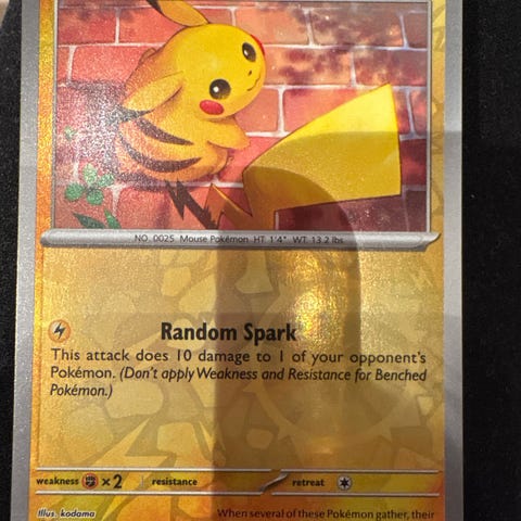 Pikachu #RC29/RC32 – Radiant Collection – Holo | FINN-torget