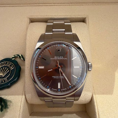 Rolex OP "Grape" 114300 - 39mm - Norsk AD - 2018 | FINN-torget