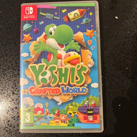 Nintendo Switch Yoshi's Crafted World Spill | FINN-torget
