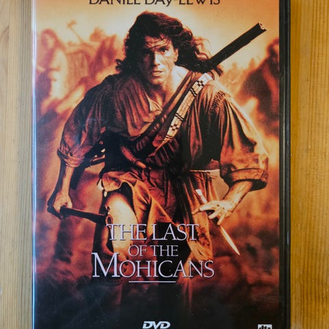 The Last of the Mohicans DVD Daniel Day Lewis | FINN-torget