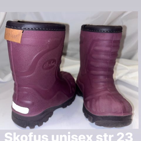 Skofus Gummistøvler Unisex 24 Grønn | FINN-torget