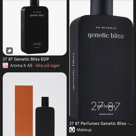 Genetic Bliss Barcelona prøve 2ml | FINN-torget