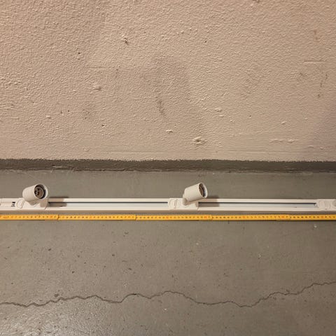 4stk Namron Rock 8w LED Skinnespot svart | FINN-torget