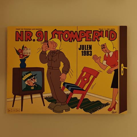 N.R. 91 Stomperud Tegneseriealbum 1984 | FINN-torget