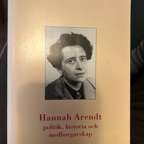 Hannah Arendt: Människans villkor Bok | FINN-torget
