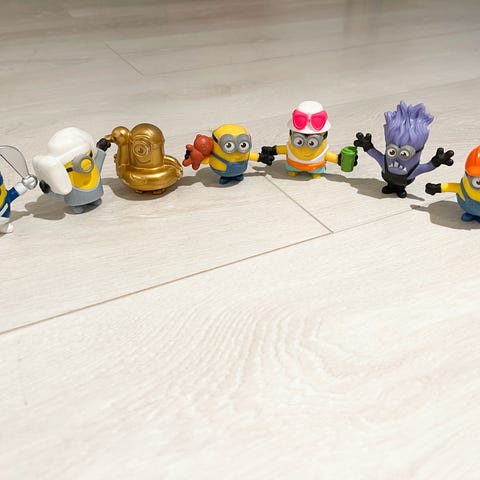 Minions figurer og viskelær | FINN-torget