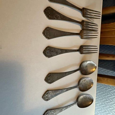 Gaffel i sølv 950 | FINN-torget