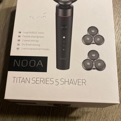 NOOA Titan Series 5 Shaver elektrisk barbermaskin | FINN-torget
