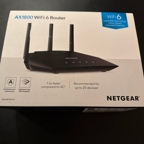 Netgear Wifi6, RAX200, 12 stream, triband, AX12, AX11000 | FINN-torget