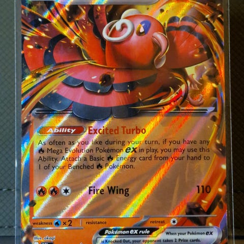 Oricorio Ex #110 - Pokemon Phantasmal Flames | FINN-torget