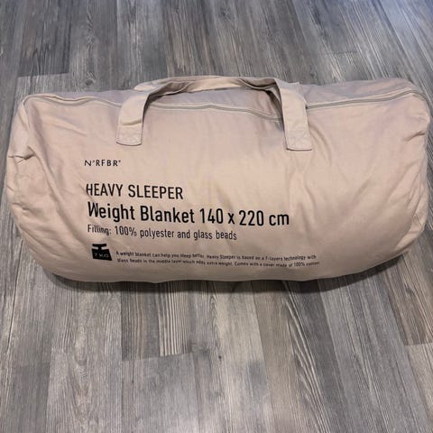 Vektdyne 9 kg – Heavy Sleeper 140×220 cm (som ny) | FINN-torget