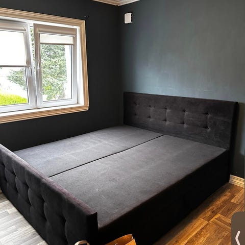 Kontinentalseng 150x200 med sengegavl | FINN-torget