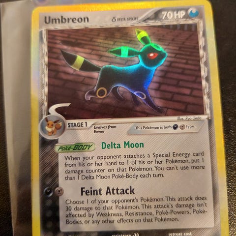 Umbreon H29 Holo - Pokemon kort | FINN-torget