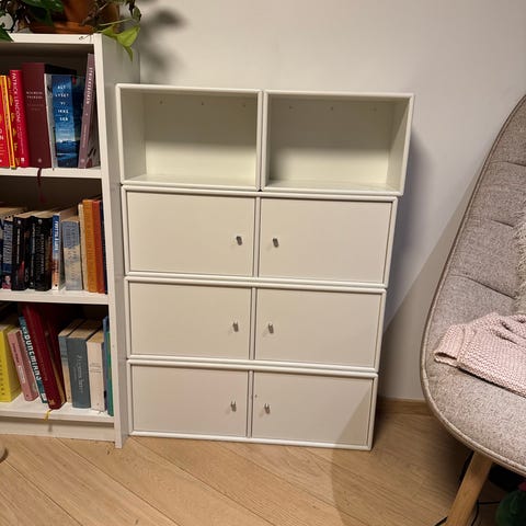 2 stk NYE Montana Mini new white | FINN-torget